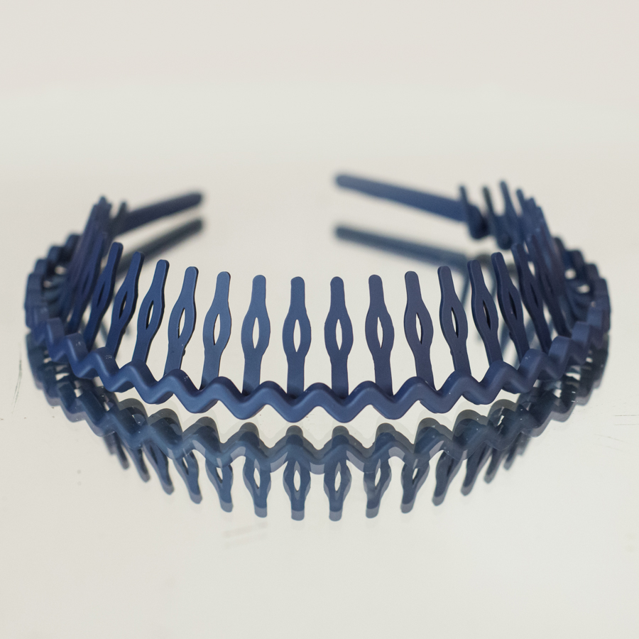 Navy Solid Alice Band | All Things Hair By Sade