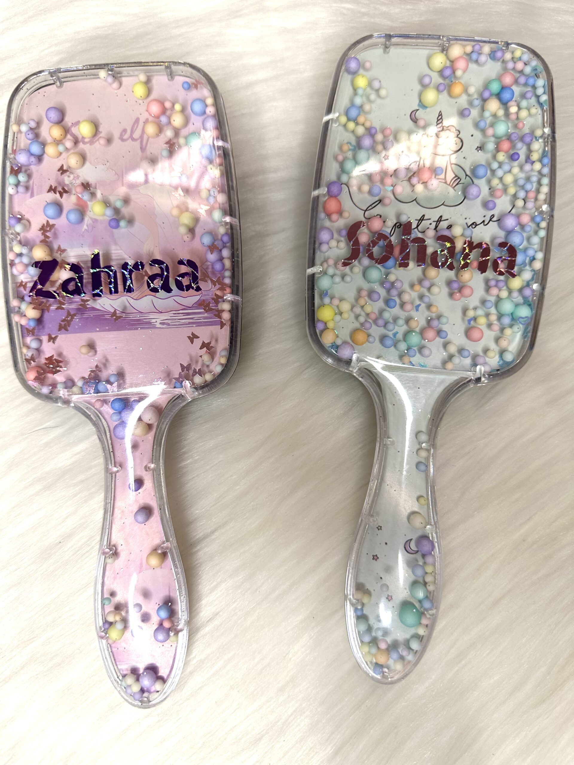 Large Mermaid Detangling Hair Brush | All Things Hair By Sade