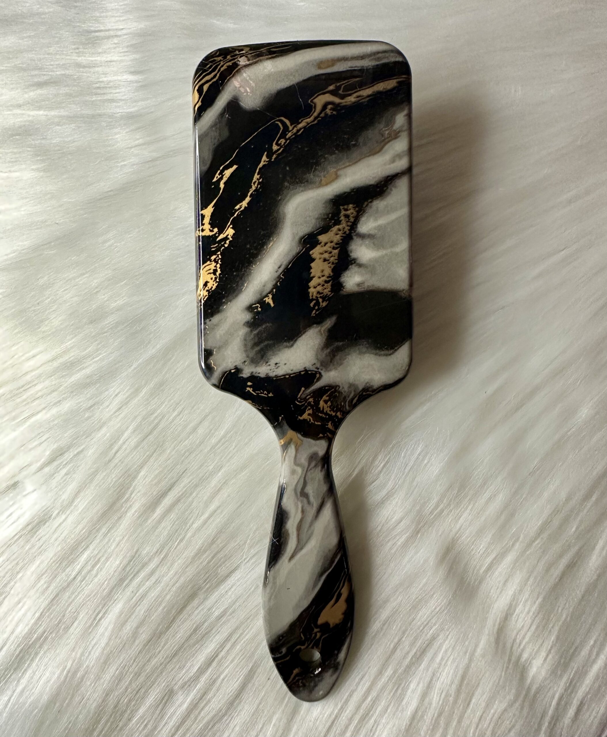 Large Marble Effect- Dry & Wet Hair Detangling Brush | All Things Hair ...