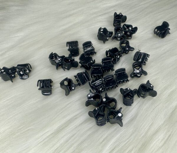 Black Mini Claw Clip Pack | All Things Hair By Sade