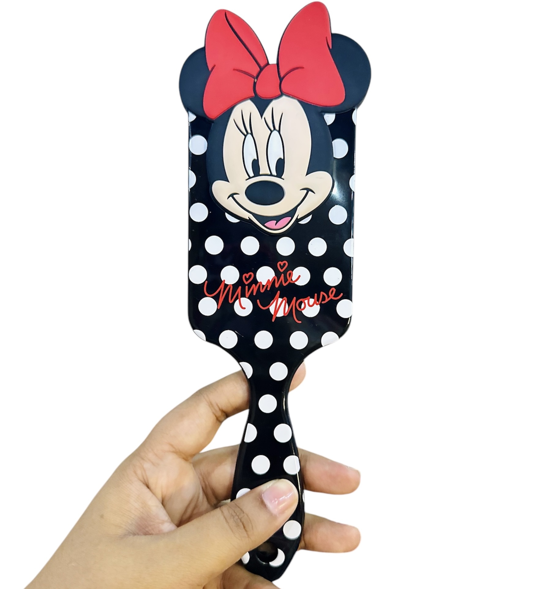 Large Minnie Mouse Detangling Hair Brush | All Things Hair By Sade