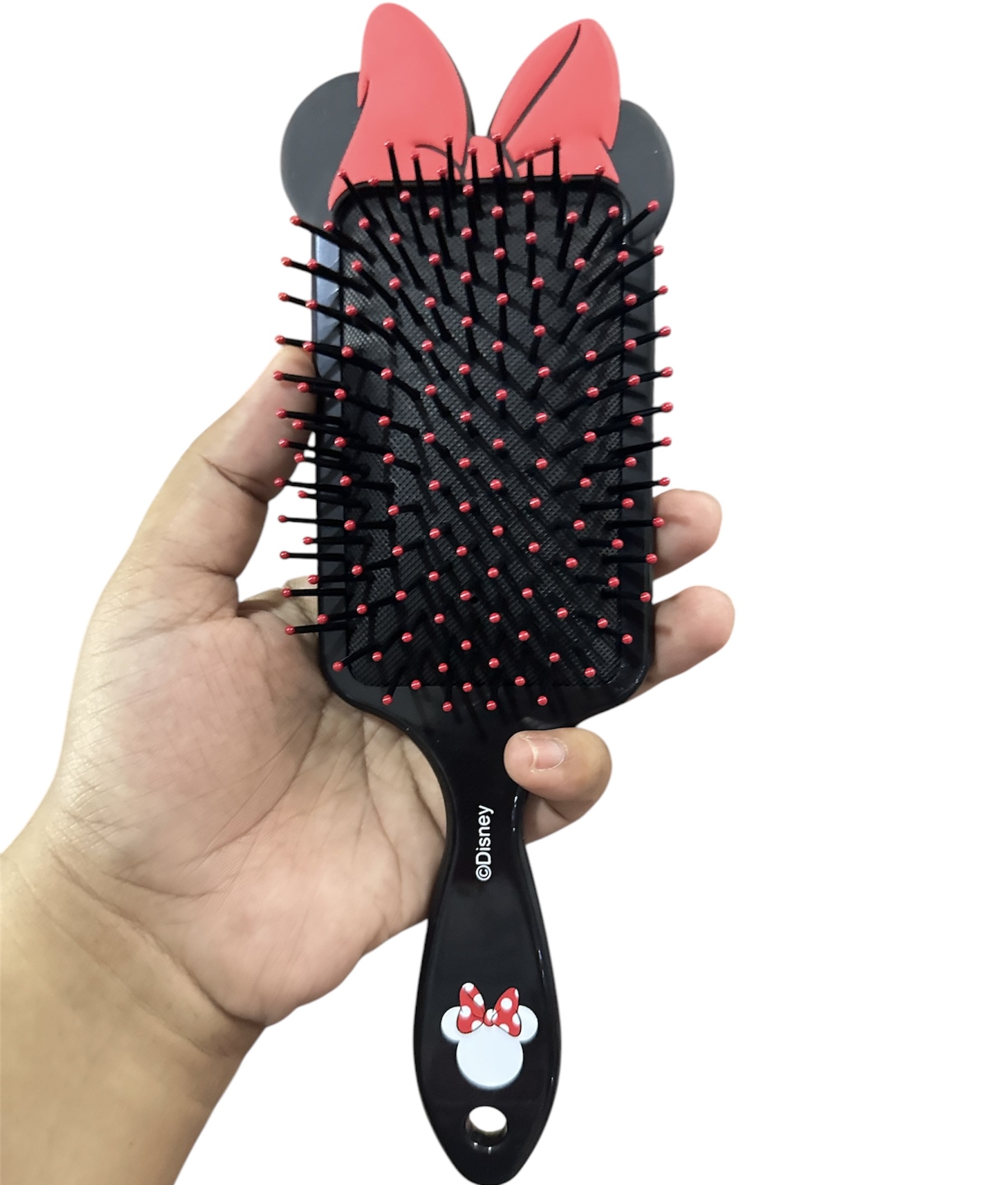 Large Minnie Mouse Detangling Hair Brush | All Things Hair By Sade